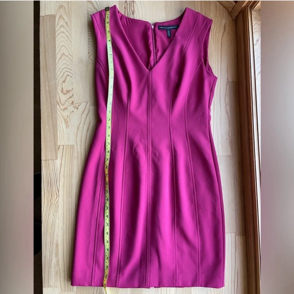 White House Black Market | Dresses | White House Black Market Magenta ...